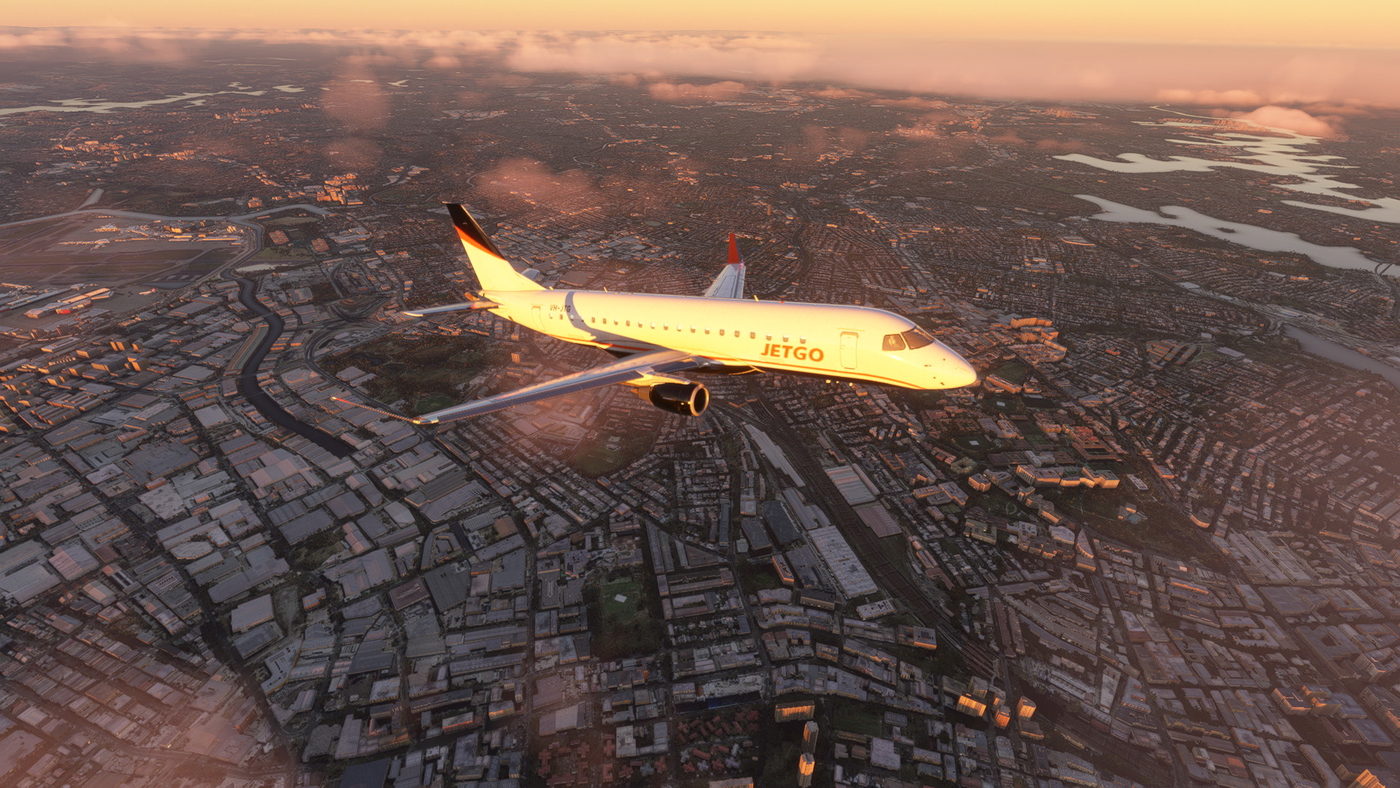 Flightsim Studios E175 - Jetgo Australia (VH-JTG) for Microsoft Flight ...