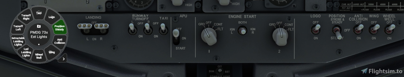 Flow Pro Script for PMDG 73x External Lights for Microsoft Flight ...