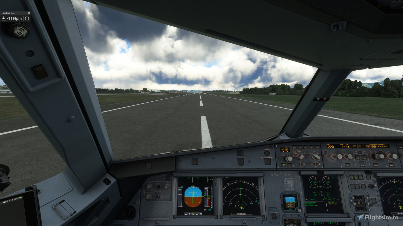 Flow Pro Widget: Landing rate for Microsoft Flight Simulator | MSFS