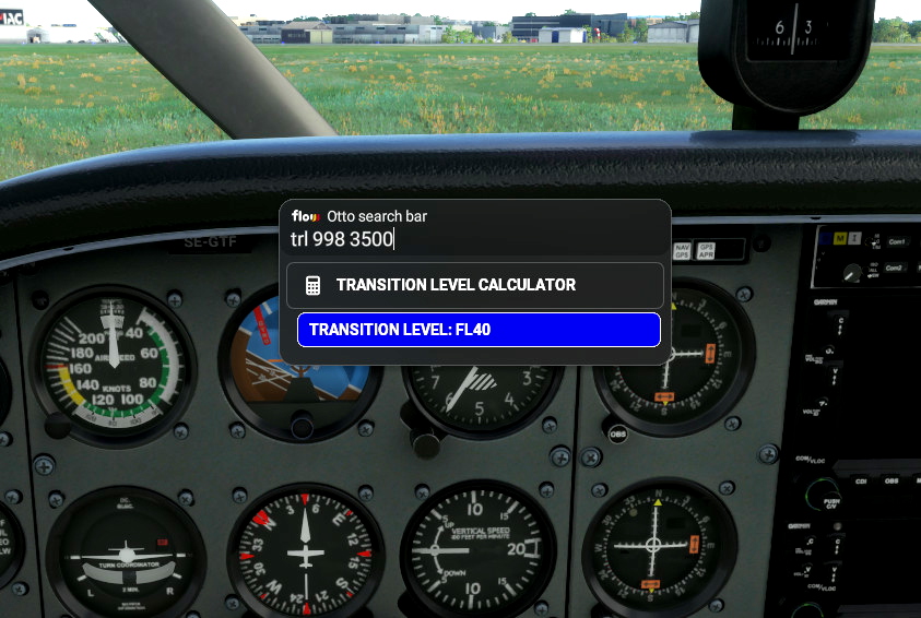 Flow Pro Widget: Transition Level Calculator per Microsoft Flight ...
