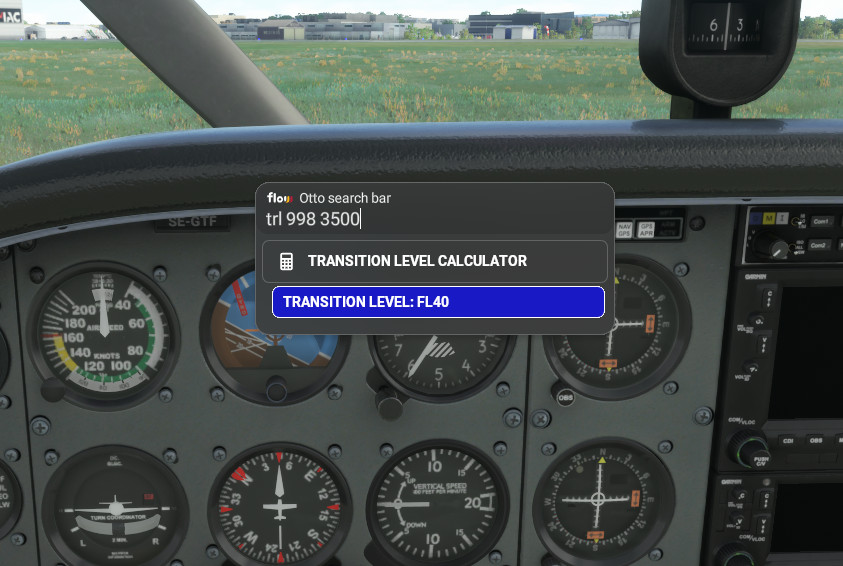 Flow Pro Widget: Transition Level Calculator for Microsoft Flight ...