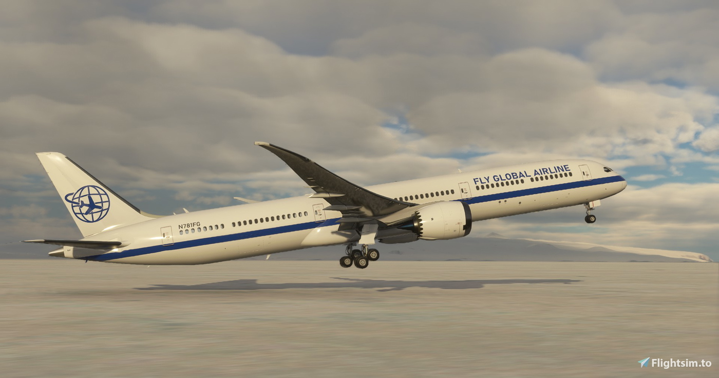Fly Global Airline Asobo B787-10 for Microsoft Flight Simulator | MSFS