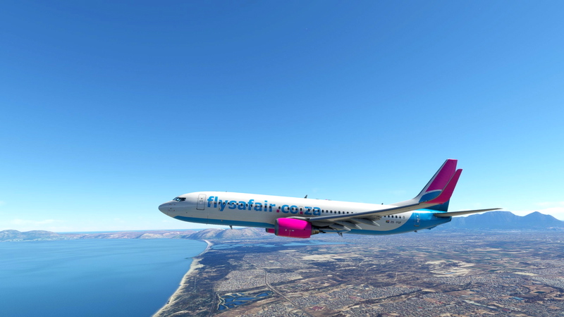 Fly Safair PMDG Boeing 737-800 for Microsoft Flight Simulator | MSFS
