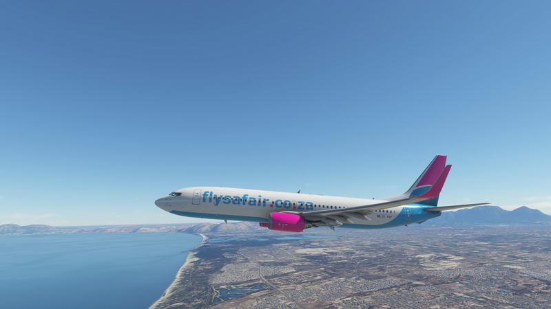 Fly Safair PMDG Boeing 737-800 for Microsoft Flight Simulator | MSFS