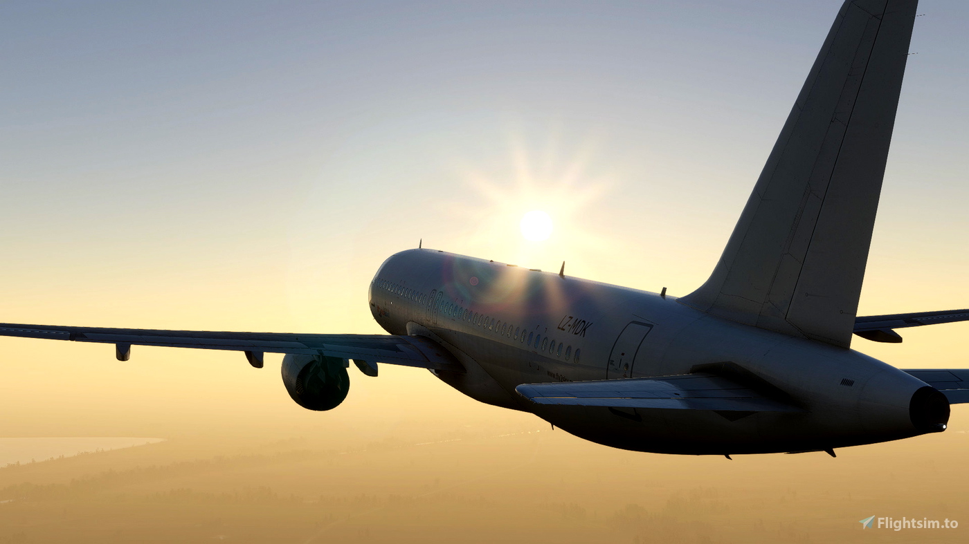 Fly2sky A320 (LZ-MDK) for Microsoft Flight Simulator | MSFS