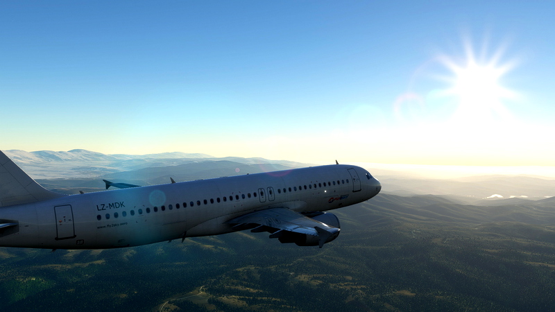 Fly2sky A320 (LZ-MDK) for Microsoft Flight Simulator | MSFS