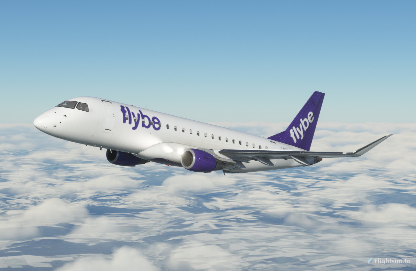 Flybe New E-175 for Microsoft Flight Simulator | MSFS