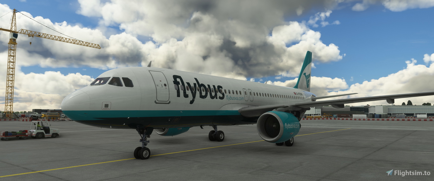 FlyBus A320-200 (Fenix) Livery for Microsoft Flight Simulator | MSFS