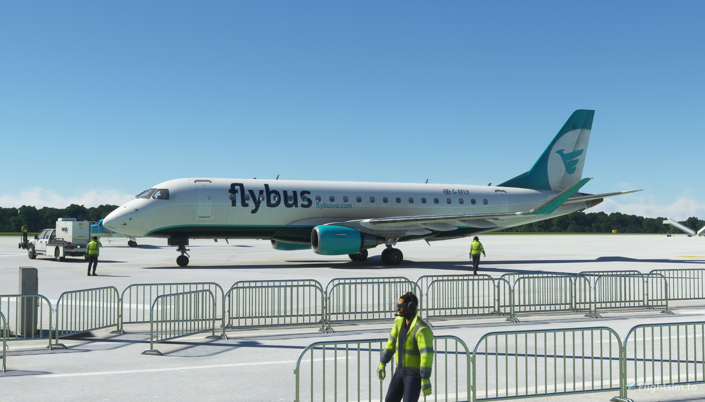 Flybus VA E-175 for Microsoft Flight Simulator | MSFS