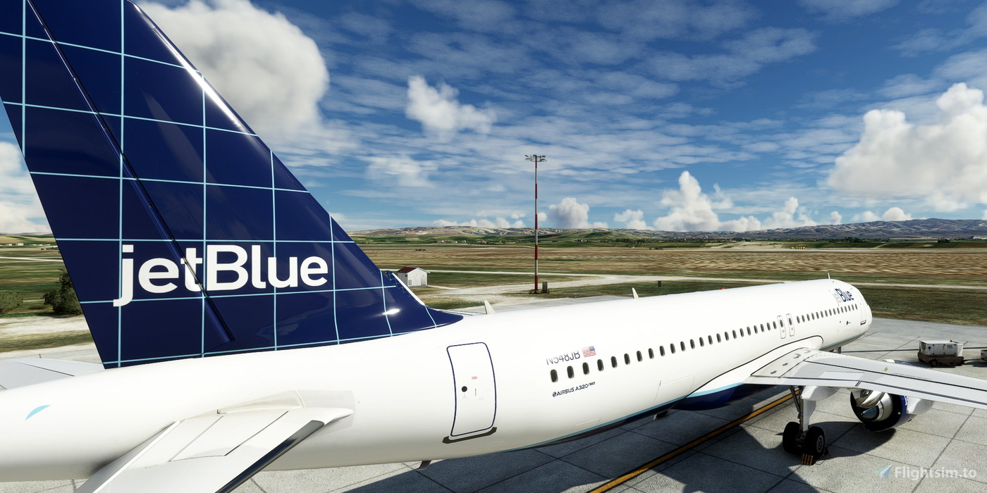 [A32NX] FlyByWire | Airbus A320neo JetBlue Blueberry N548JB in 8k for ...