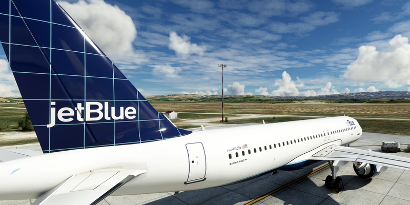 [A32NX] FlyByWire | Airbus A320neo JetBlue Blueberry N548JB in 8k for ...