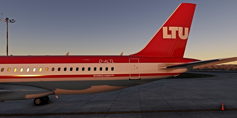 [A32NX] FlyByWire | Airbus A320neo LTU Old Livery D-ALTL 8k for ...