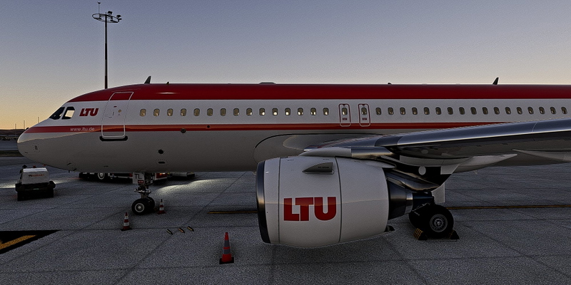[A32NX] FlyByWire | Airbus A320neo LTU Old Livery D-ALTL 8k for ...