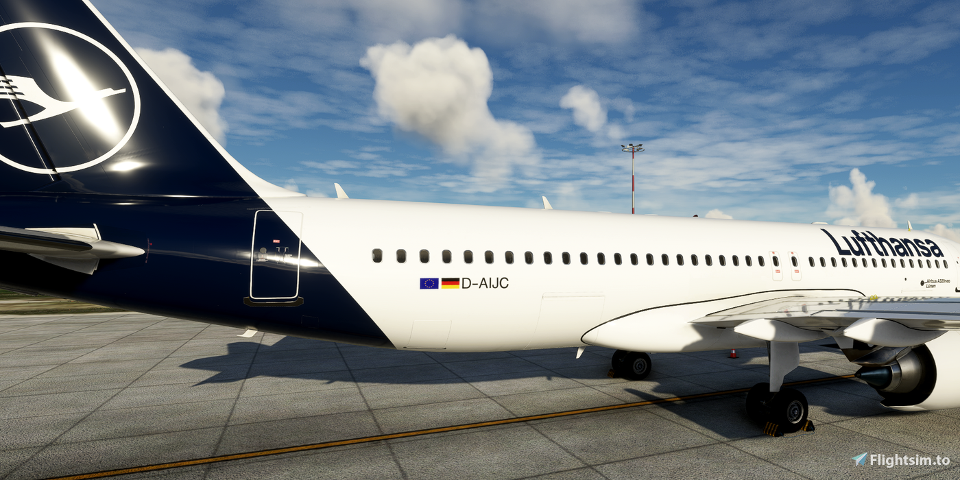 [A32NX] FlyByWire | Airbus A320neo Lufthansa D-AIJC 8k for Microsoft ...