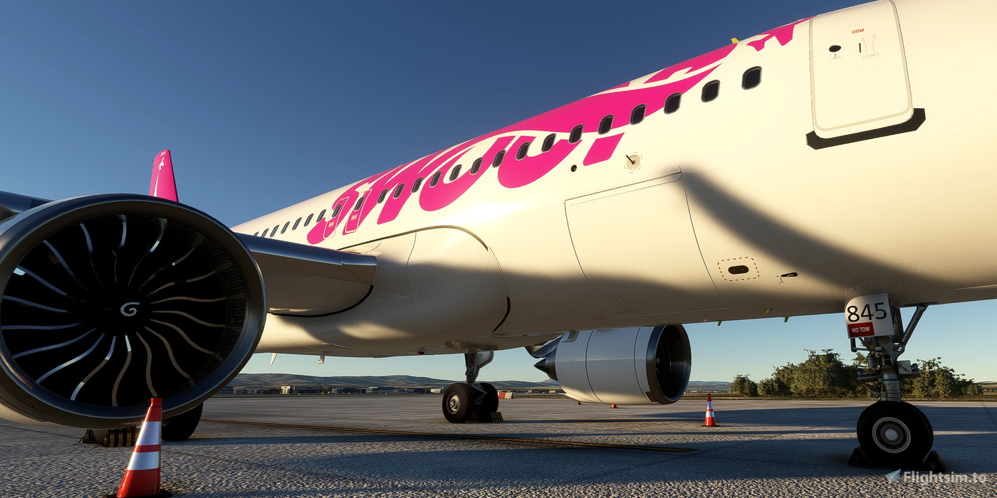 [A32NX] FlyByWire | Airbus A320neo SWOOP Airlines C-FLSF 8k for ...