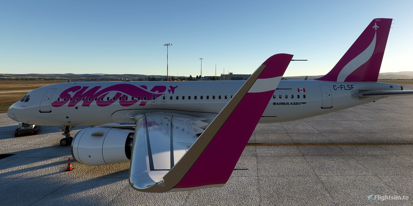 [A32NX] FlyByWire | Airbus A320neo SWOOP Airlines C-FLSF 8k für ...
