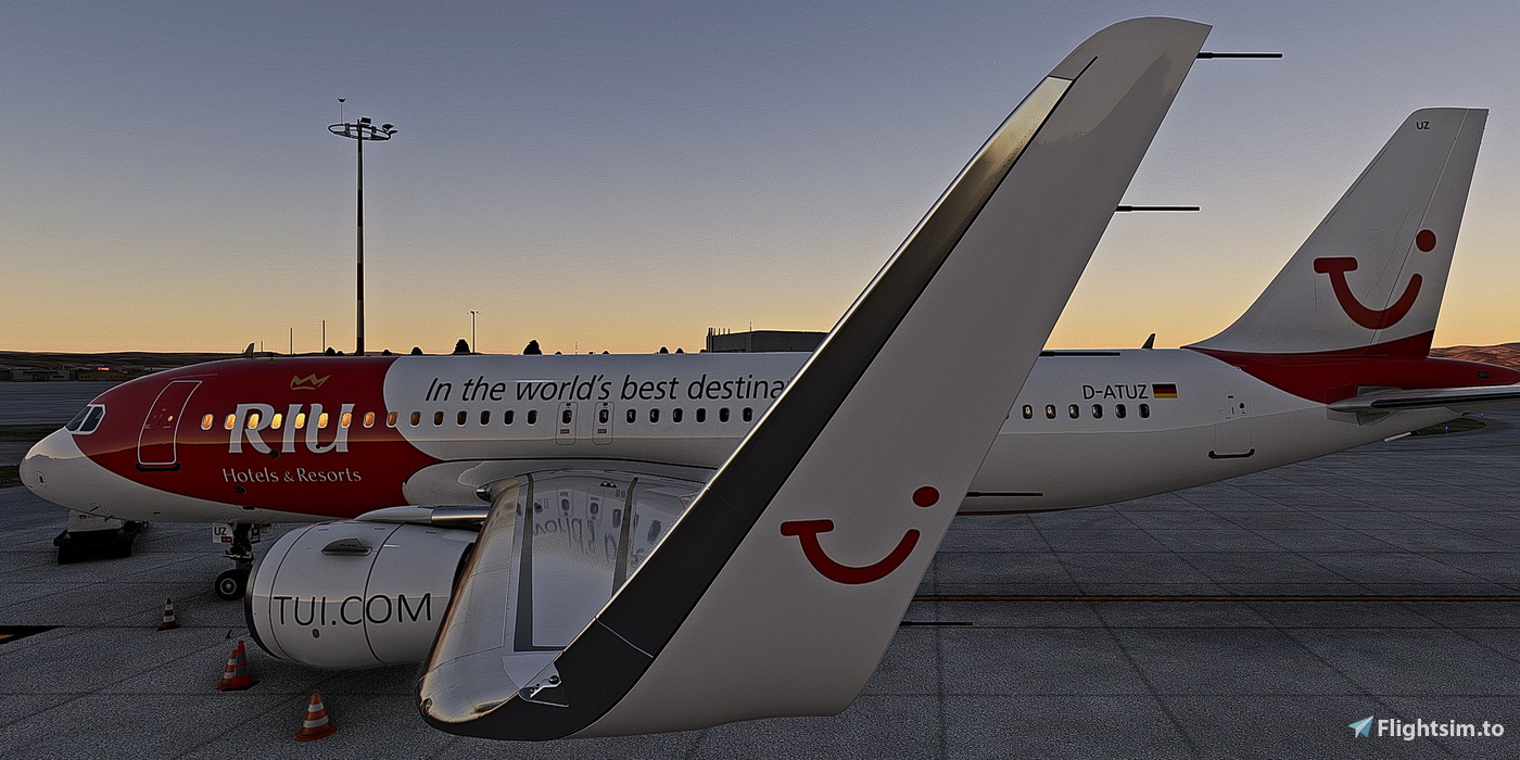 [A32NX] FlyByWire | Airbus A320neo TUI RIU D-DATUZ 8k for Microsoft ...