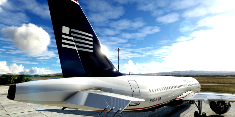 [A32NX] FlyByWire | Airbus A320neo US AIRWAYS N105US in 8k for ...