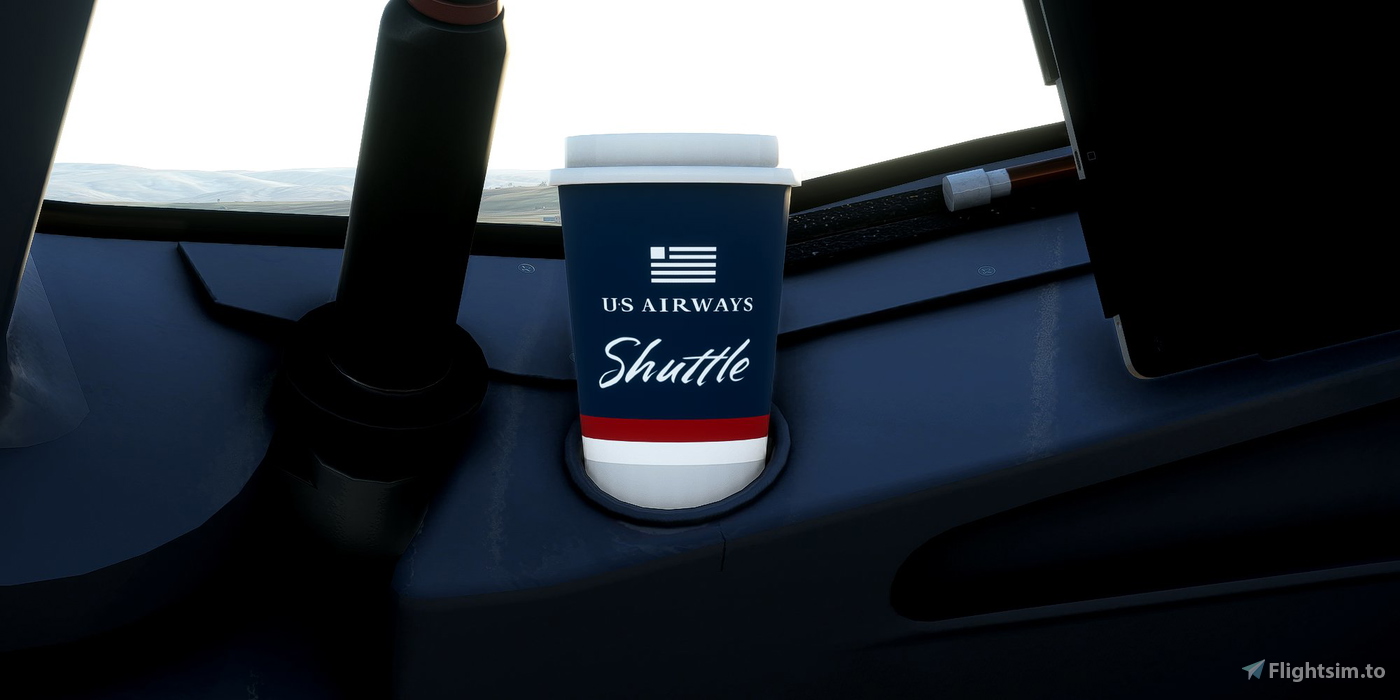 [A32NX] FlyByWire | Airbus A320neo US AIRWAYS Shuttle N106US in 8k for ...