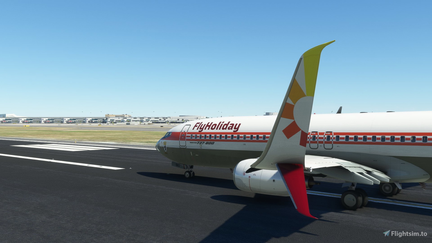 FlyHoliday Airlines – Special Livery "Retro Party" for Microsoft Flight ...