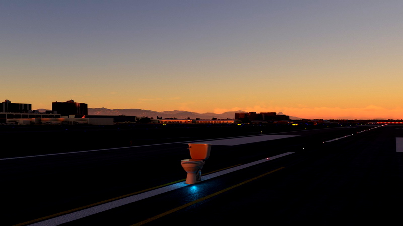 Flying Toilet for Microsoft Flight Simulator | MSFS