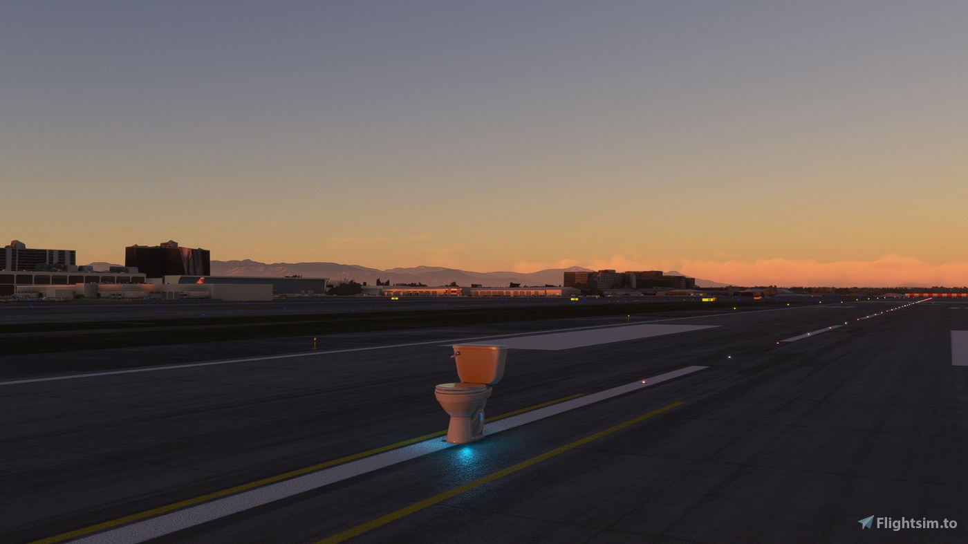 Flying Toilet for Microsoft Flight Simulator | MSFS