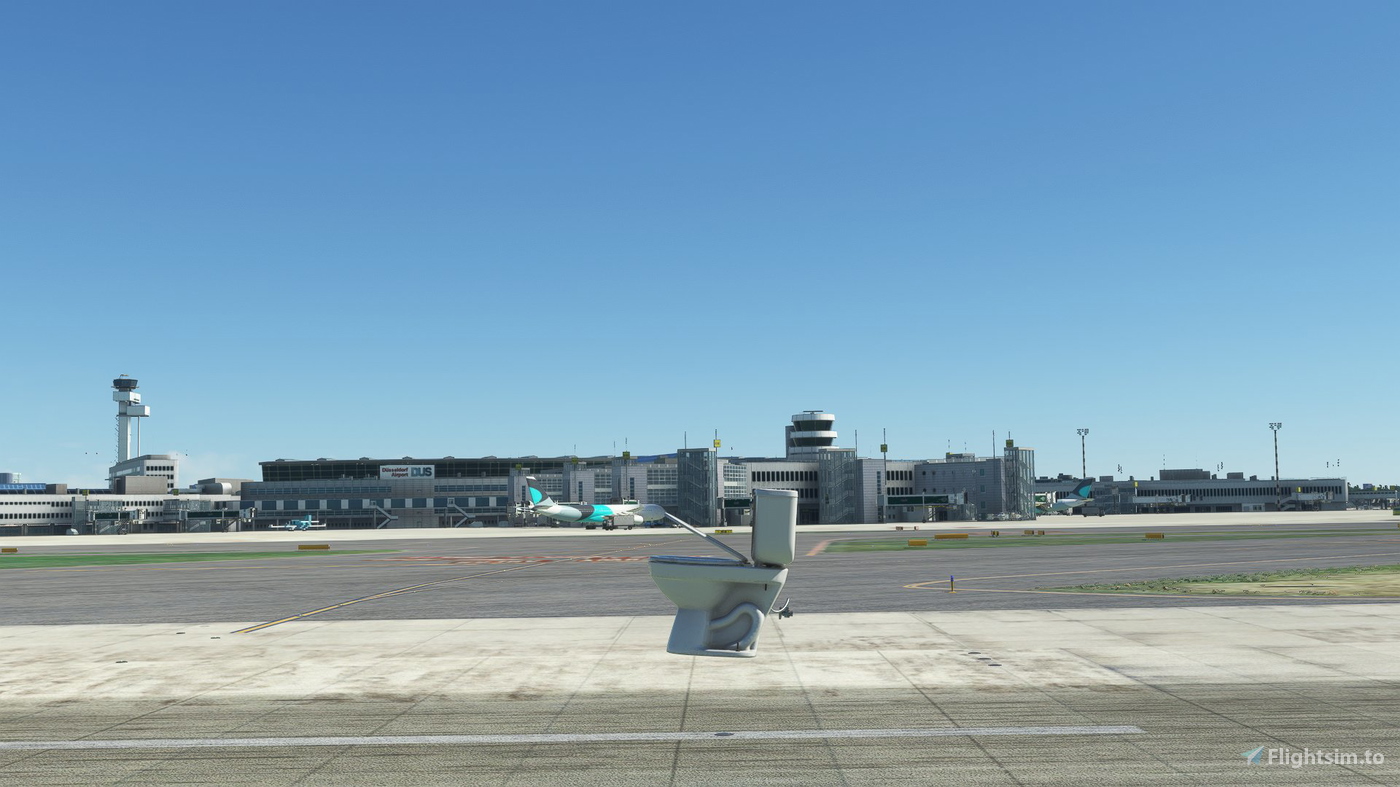 Flying Toilet for Microsoft Flight Simulator | MSFS