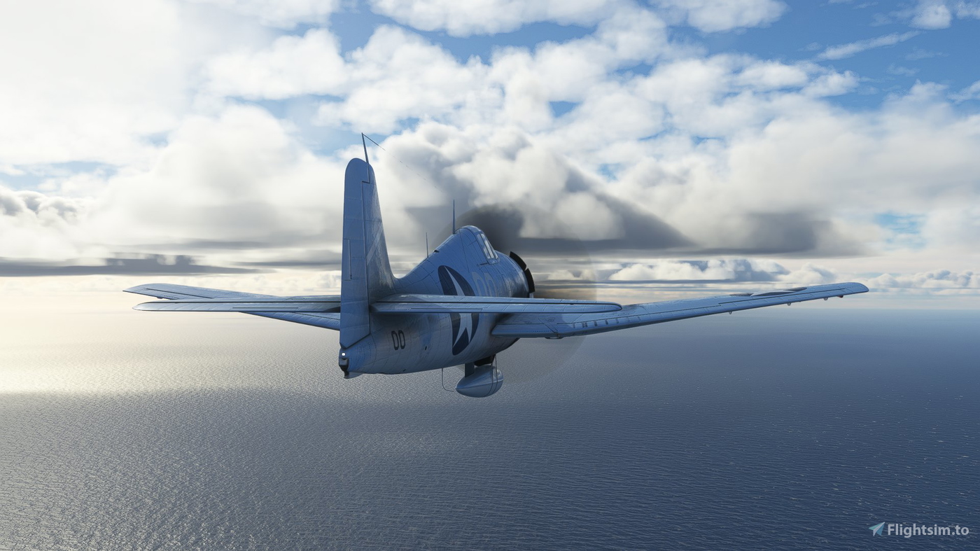FlyingIron F6F No.00 Cdr James Flatley for Microsoft Flight Simulator ...