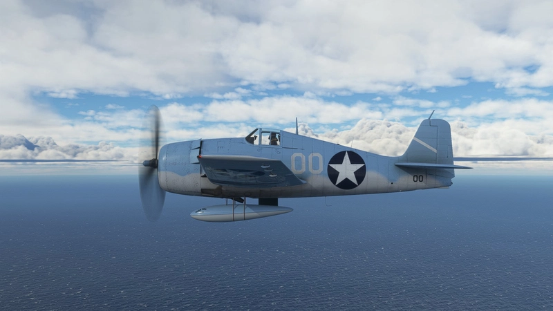 FlyingIron F6F No.00 Cdr James Flatley for Microsoft Flight Simulator ...