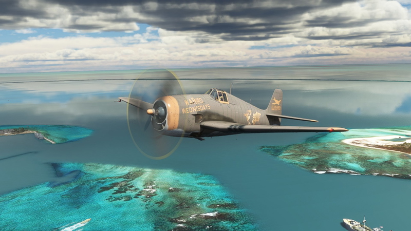 FlyingIron Simulations F6F "Warbird Wednesday" Livery for Microsoft ...
