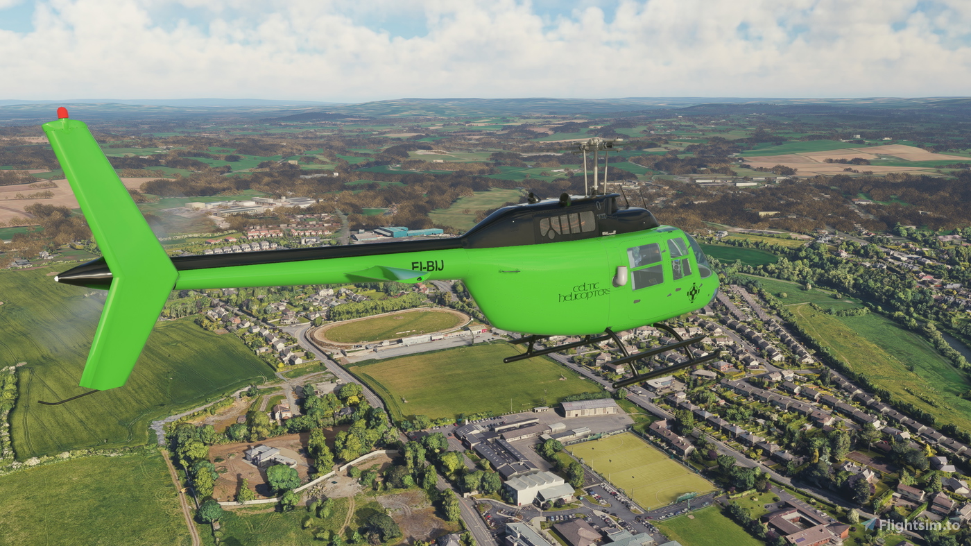 FlyInside B206 Celtic Helicopters EI-BIJ for Microsoft Flight Simulator ...