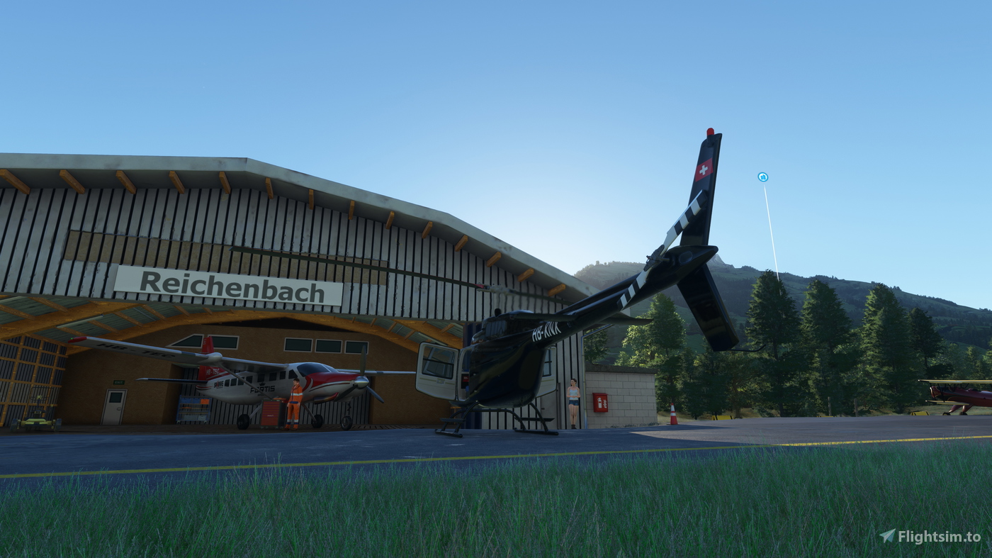 FlyInside_B206_HB-XNX BEO HELICOPTER のために Microsoft Flight Simulator | MSFS