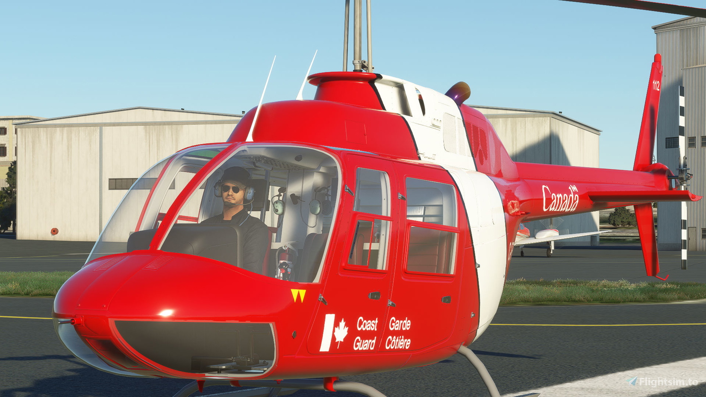 FlyInside Bell 206 C-FDOI for Microsoft Flight Simulator | MSFS