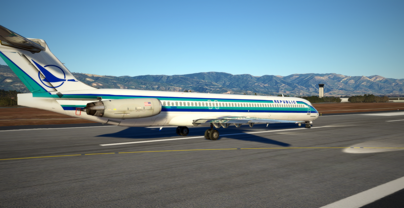 FlytheMaddog X MD-80 - Livery repaint for Republic Airlines. for ...