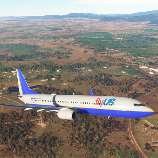 Flyus (GTA4) PMDG 737-800w (Old Colours) pour Microsoft Flight ...