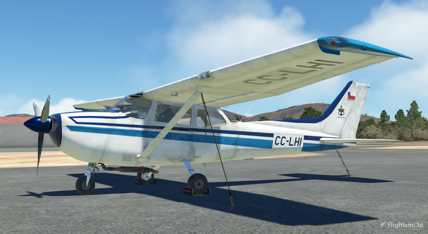 FR172 REIMS ROCKET / CESSNA R172 HAWK XP II Club Aeronaval CC-LHI for ...