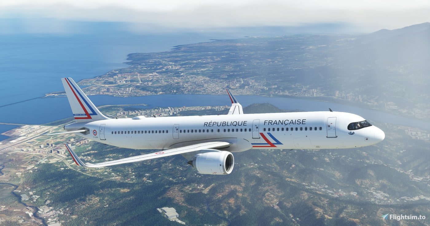 France Air Force "Esterel" (ET 3/60) "2020 livery" LatinVFR A321 Neo LR ...