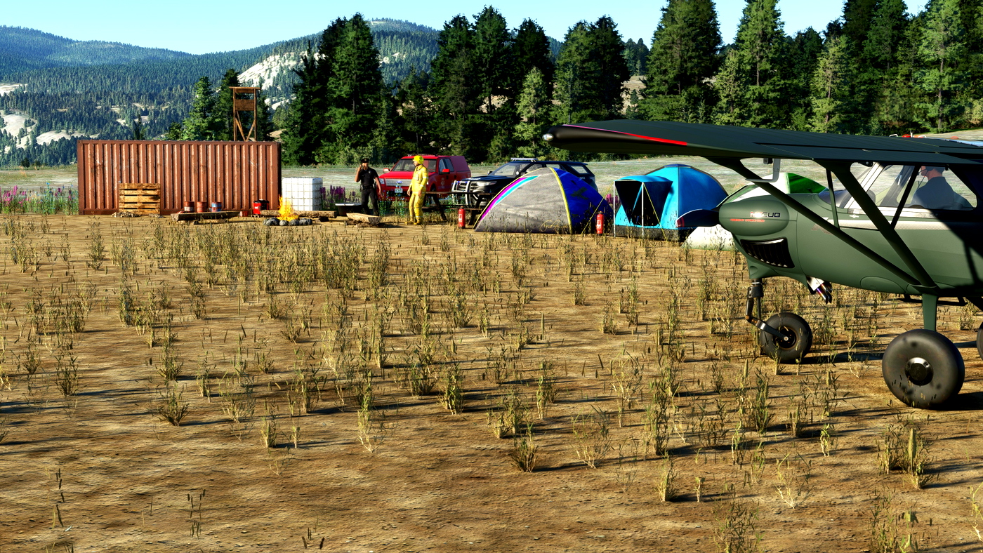 Fraser River Bush Strip ( PRF1 ) » Microsoft Flight Simulator