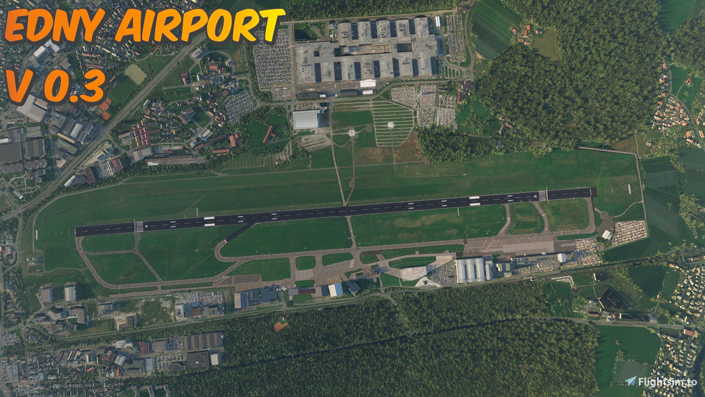 Friedrichshafen Airport - EDNY ENHANCED [V0.3.9 - helipads - custom ...