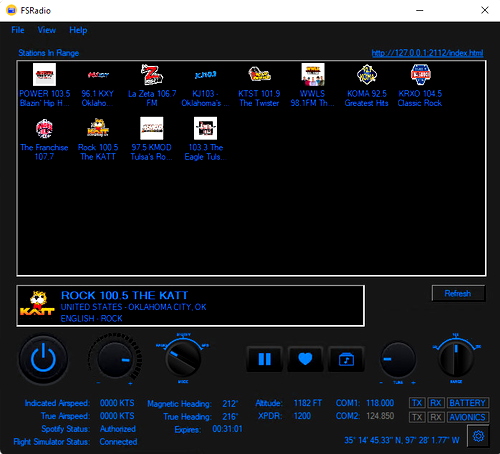 FSRadio for Microsoft Flight Simulator | MSFS