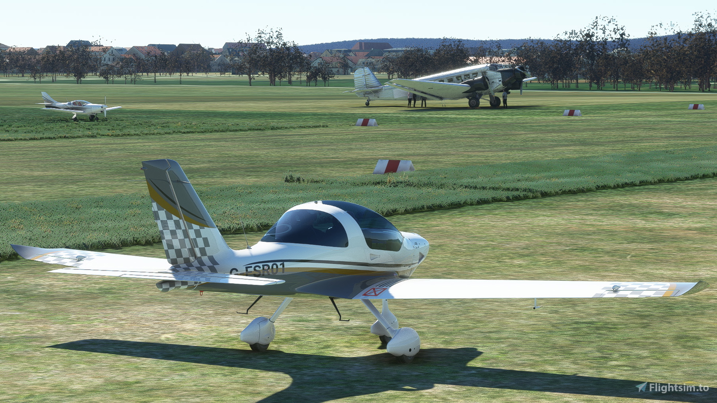 FSReborn TL-2000 Sting S4 - Grey/Orange Checker Livery for Microsoft ...