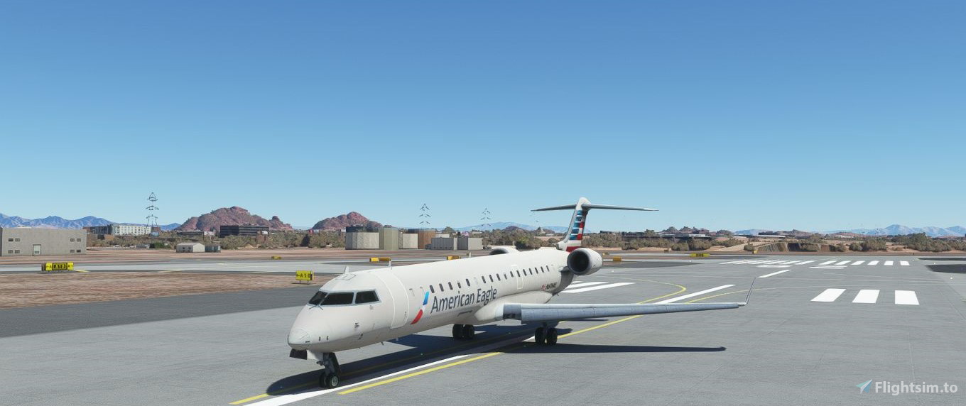 FSX MSFS2020 CRJ700 conversion for Microsoft Flight Simulator | MSFS