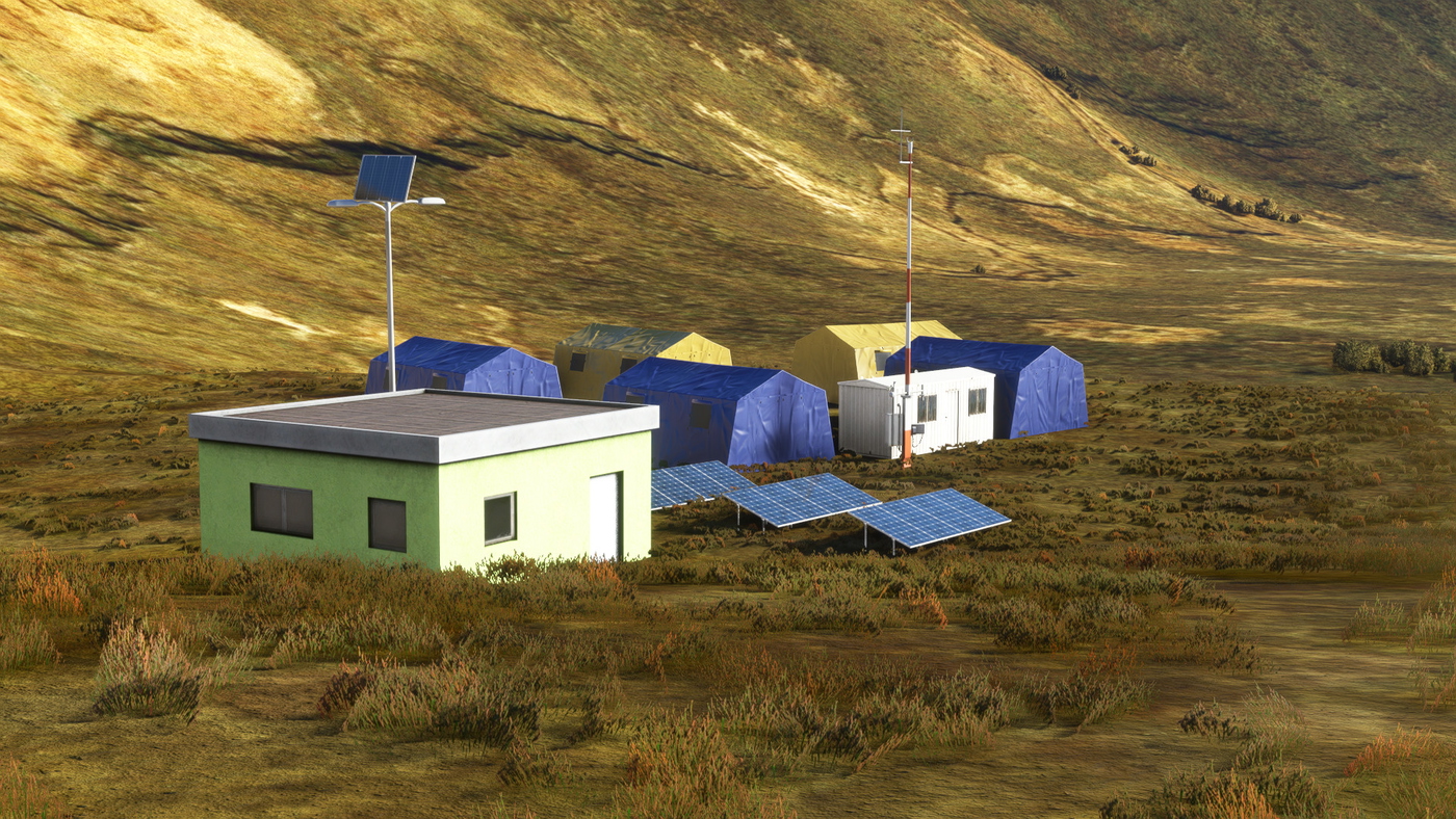 FT01 - Chad Research Camp 1 for Microsoft Flight Simulator | MSFS