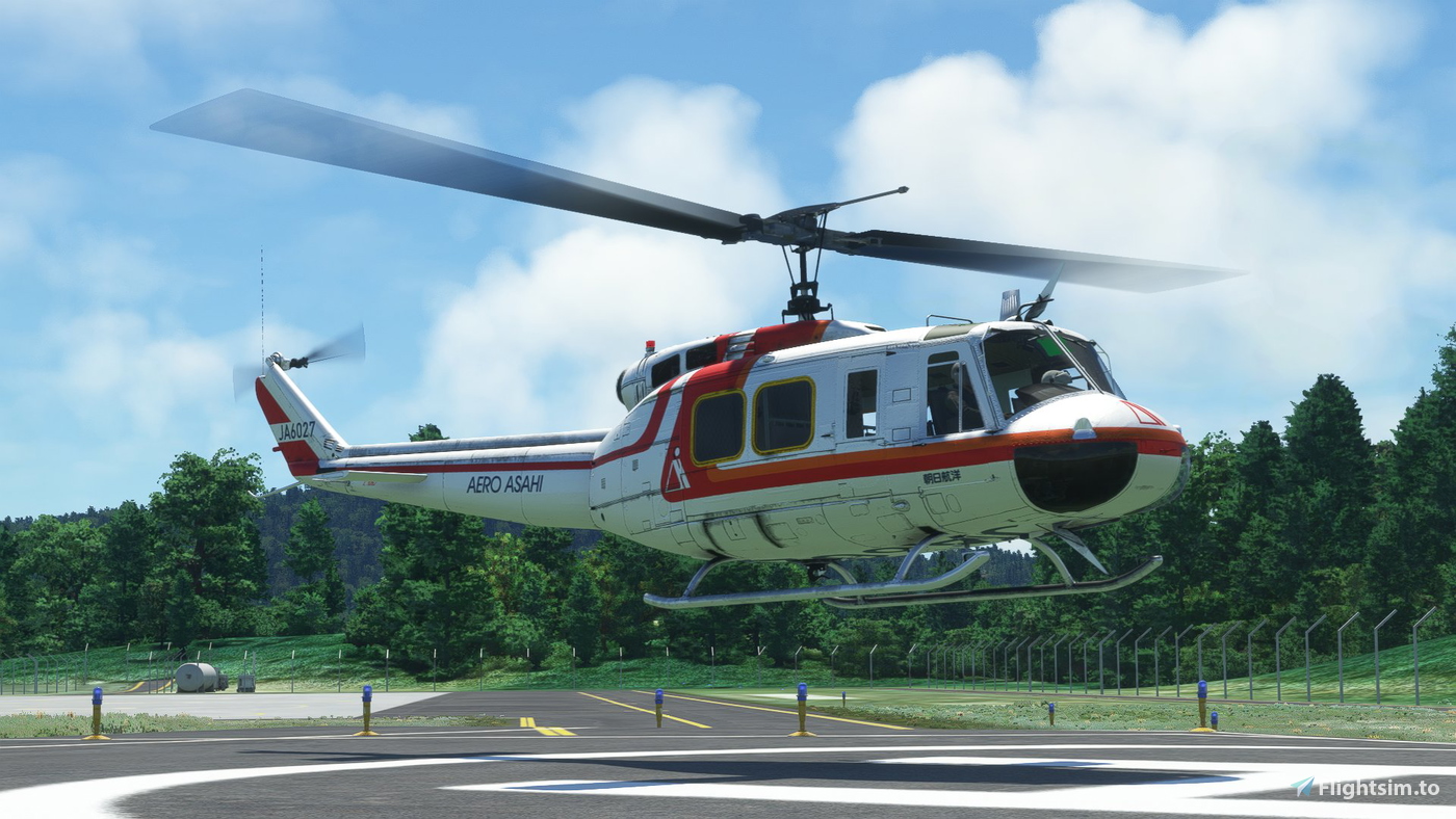 For Freeware Version | Fuji Bell 204/205 Aeroasahi JA6027 для Microsoft ...