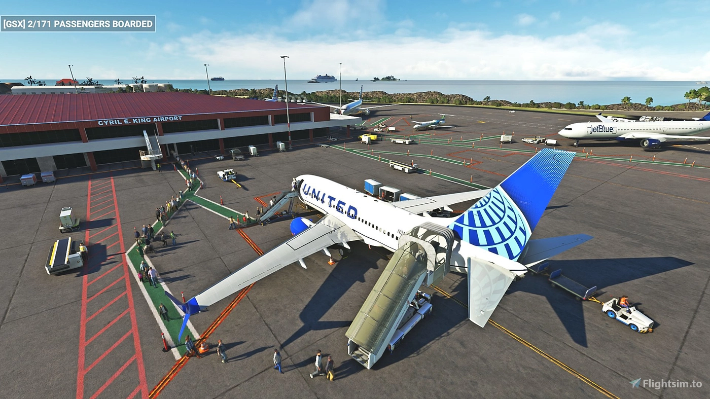 Full GSX Profile for FeelThere's '[TIST] – Cyril E. King Airport St ...