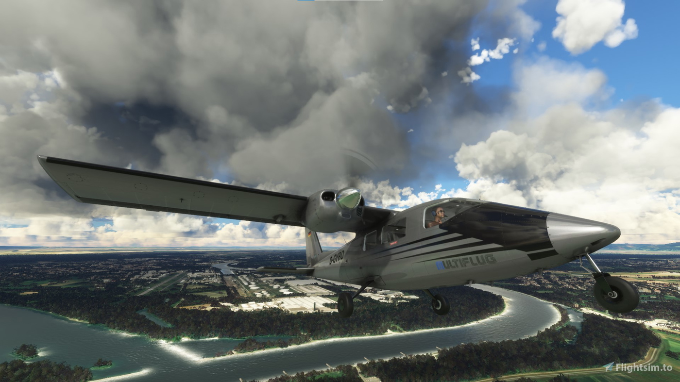 G-SVEY / D-GYRO liveries for the Nemeth Designs' P68B for Microsoft ...