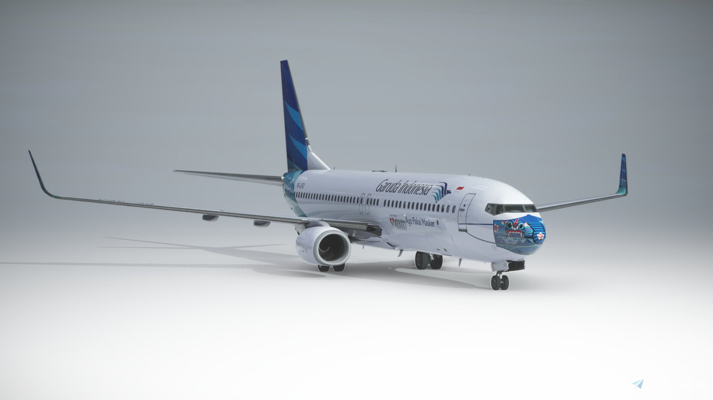 Garuda Indonesia PK-GFQ 对于 Microsoft Flight Simulator | MSFS