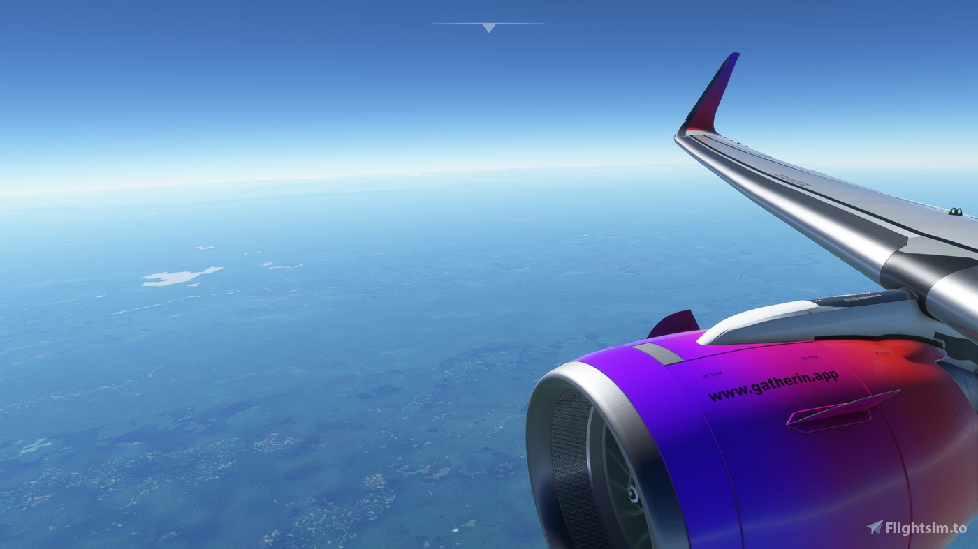 [A32NX] GatherIn 80s Synthwave livery with Chun-Li (Street Fighter ...