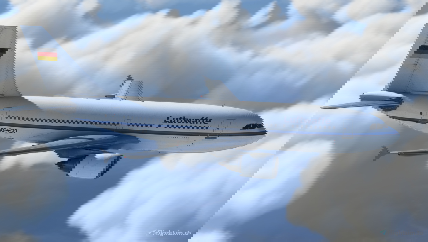 German Air Force "Luftwaffe" (10+21) Airbus A310-300 - 8K for Microsoft Flight Simulator | MSFS