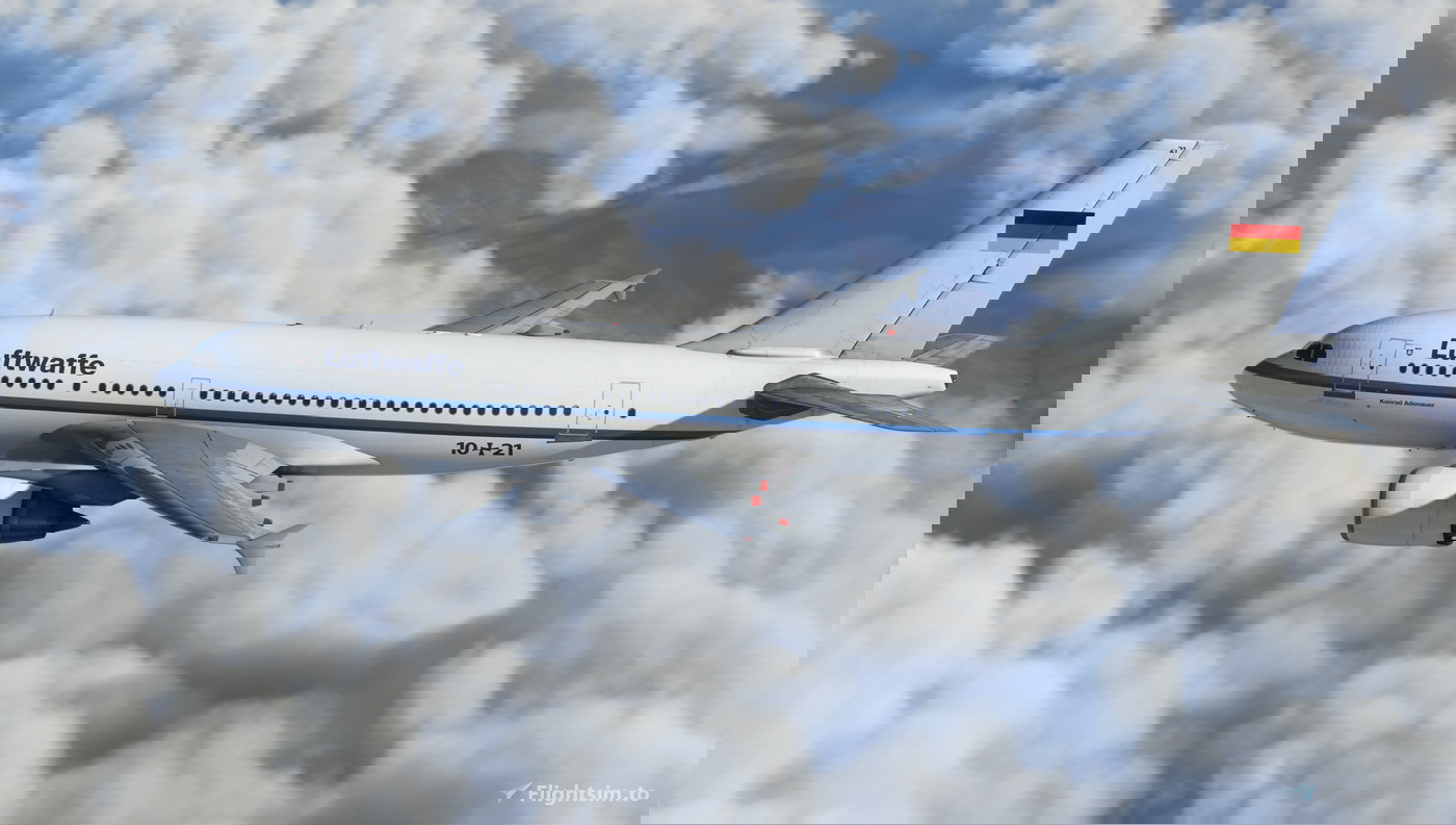 German Air Force "Luftwaffe" (10+21) Airbus A310-300 - 8K for Microsoft Flight Simulator | MSFS